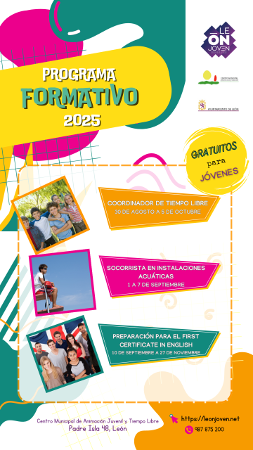 El Ayuntamiento de León lanza su programa formativo para jóvenes - Artículos